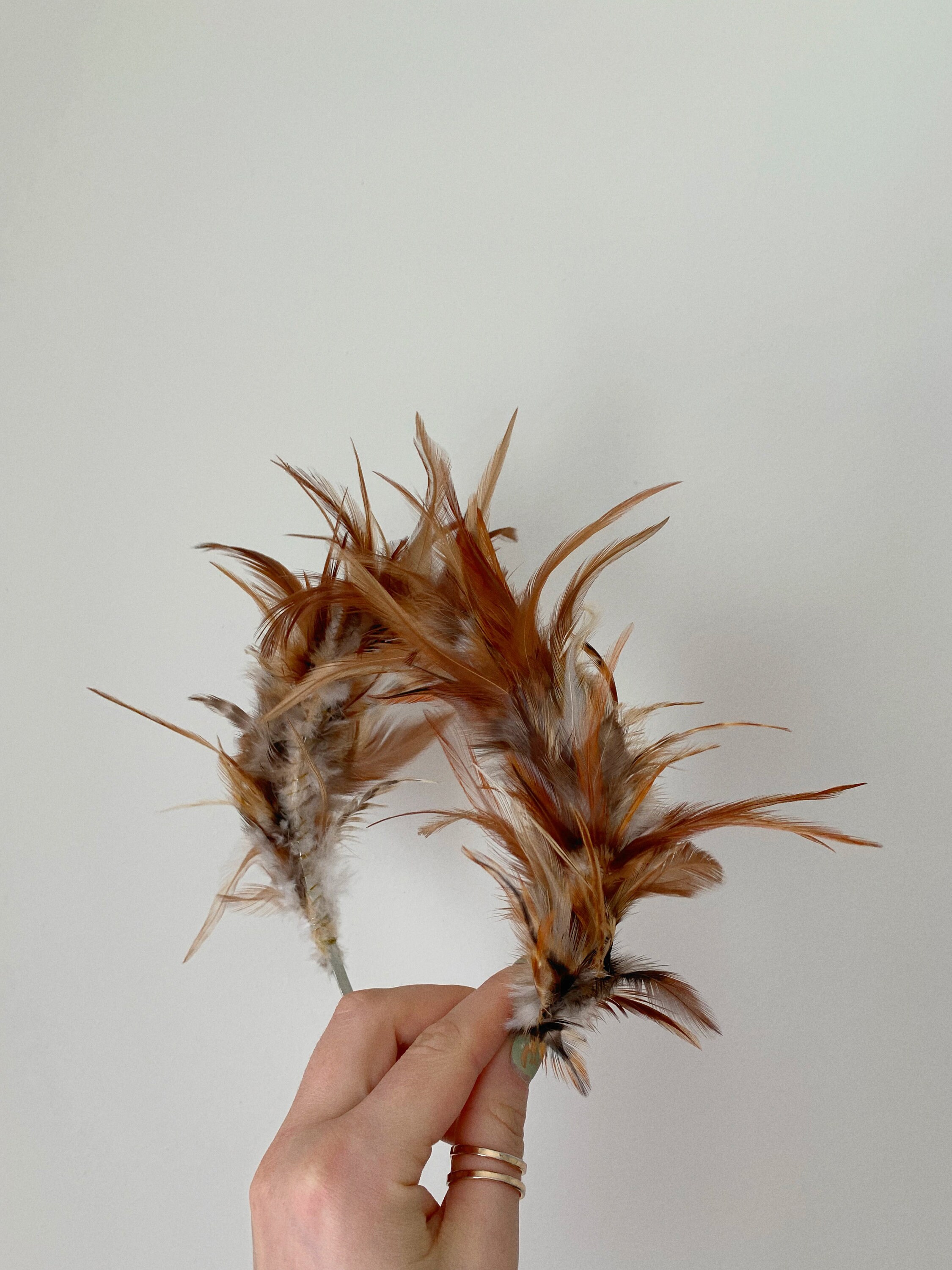 Boho Headband Feather Crown Boho Wedding Crown Wild Feather | Etsy