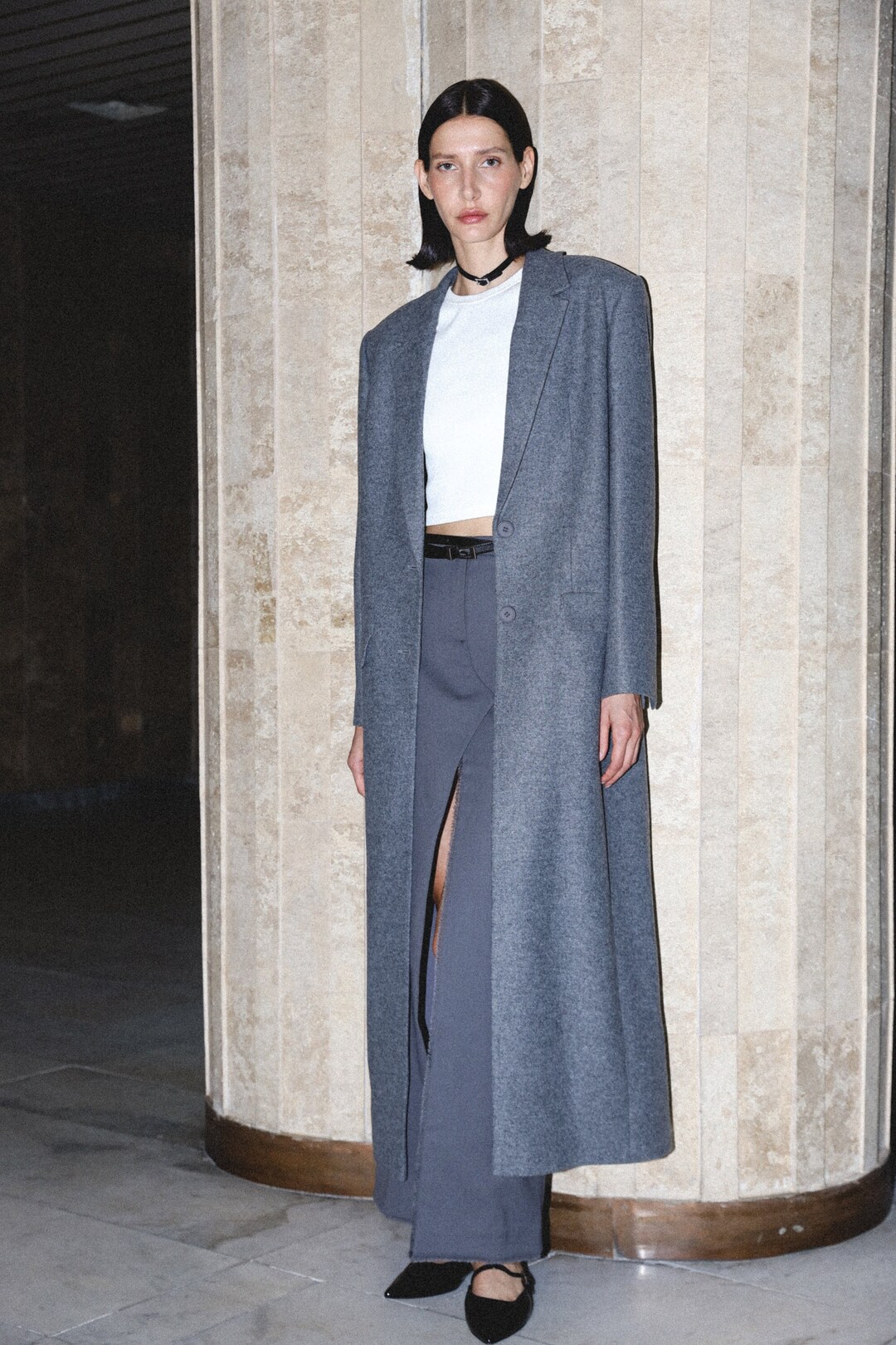 Long Grey Coat, Long Coats, Grey Coat, Long Coat Women, Grey Coats ...