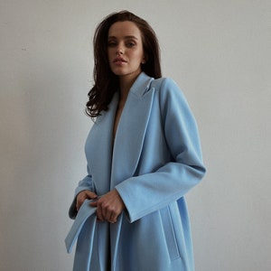 Blue Coat Women Blue Coat Long Blue Coat Women Long Coat - Etsy