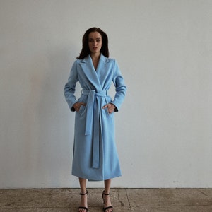 Blue Coat Women Blue Coat Long Blue Coat Women Long Coat - Etsy