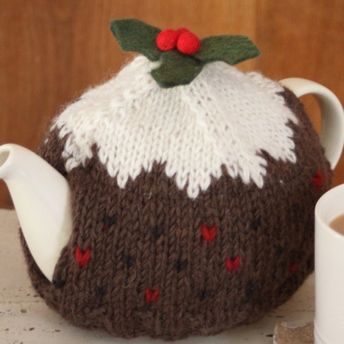 Puffin Tea Cosy Hand Knit Wool Puffin Cozy Fair Trade - Etsy