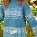 Women's Chunky Knit Turquoise Jumper - Oversized Knitted Aqua Sweater ...