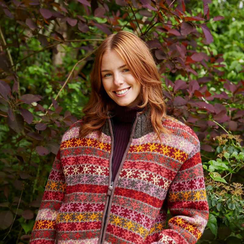 Hand Knit Jacket - Etsy