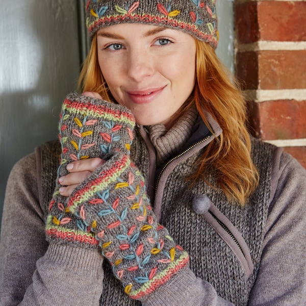 Embroidered Gloves - Etsy