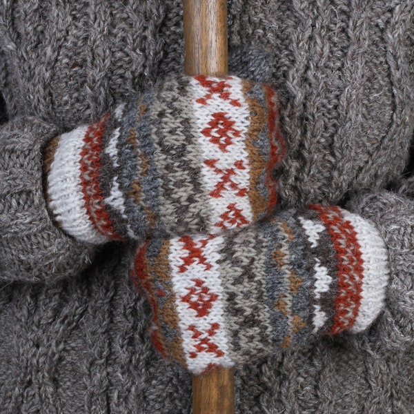 Wool Mittens - Etsy