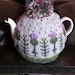 Thistle Tea Cosy - Embroidered Flowers - Floral Design - Scottish ...