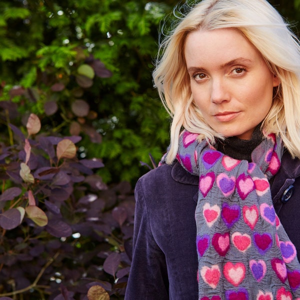 Pink Chiffon Heart - Etsy