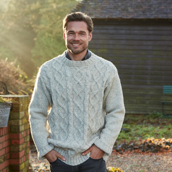 Cable Knit Sweater - Etsy