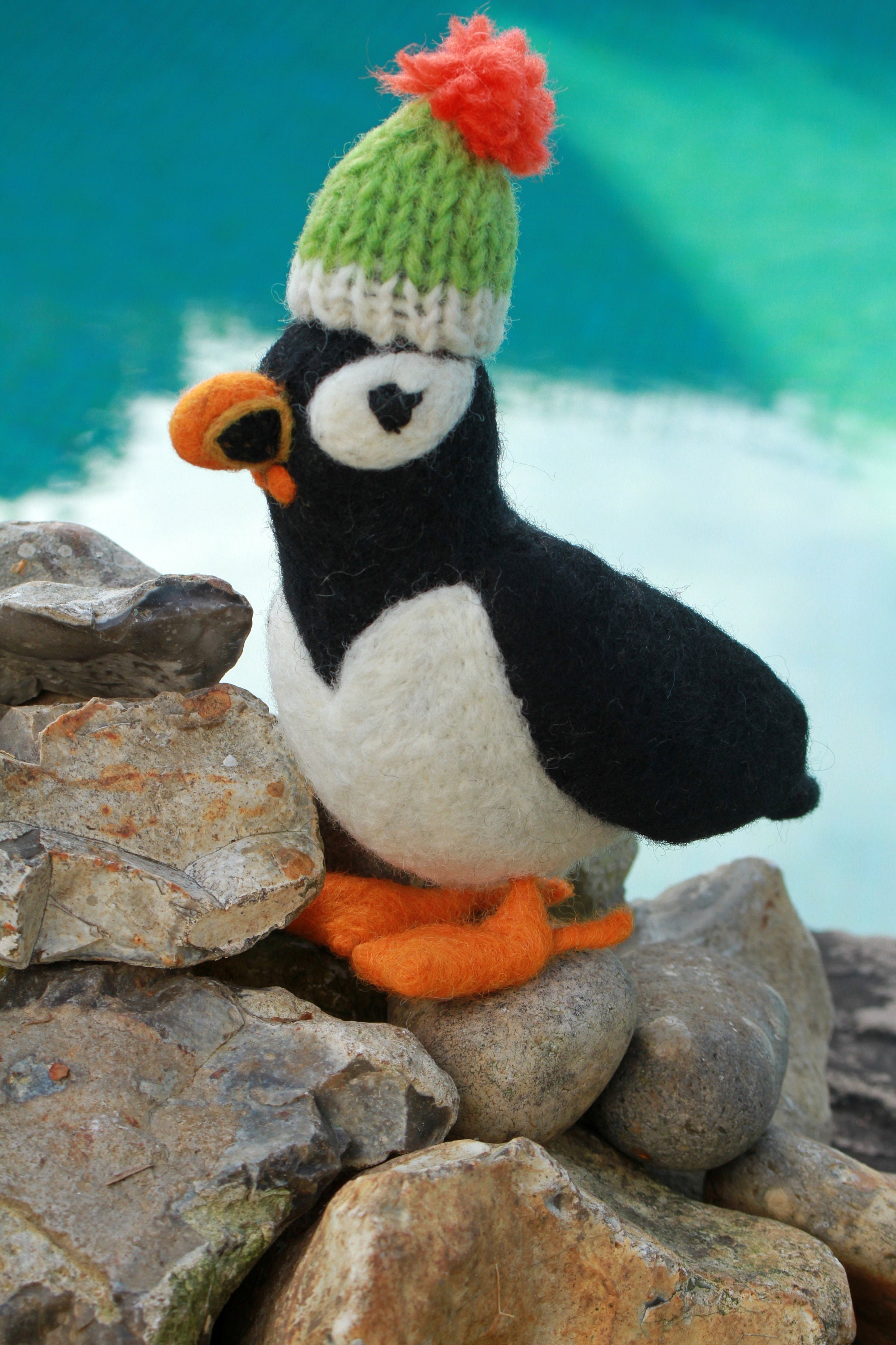 Felt Puffin Decoration - Atlantic Puffin - Paul the Puffin - Puffin ...