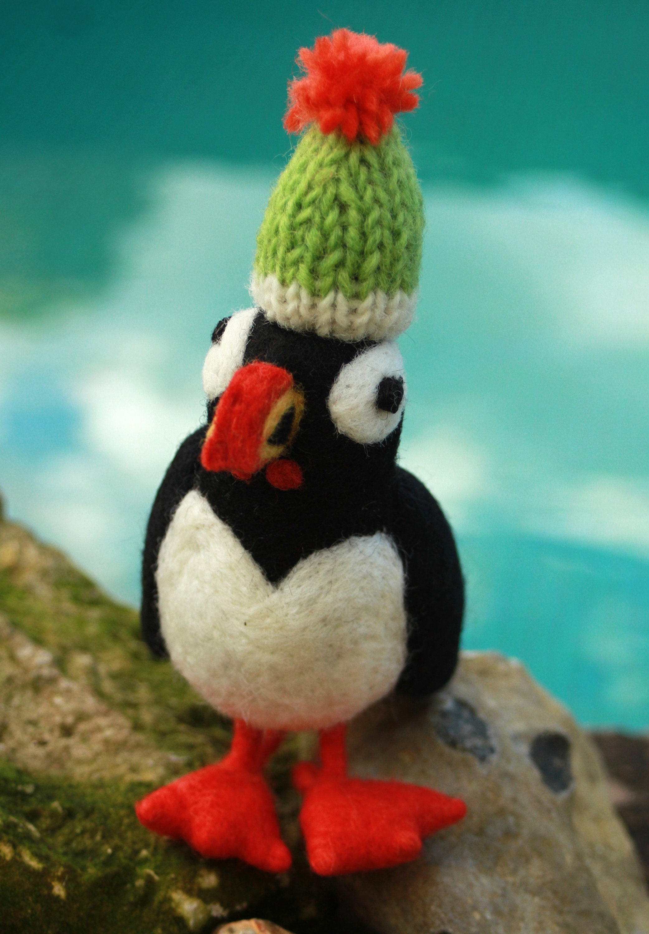 Felt Puffin Decoration - Atlantic Puffin - Paul the Puffin - Puffin ...