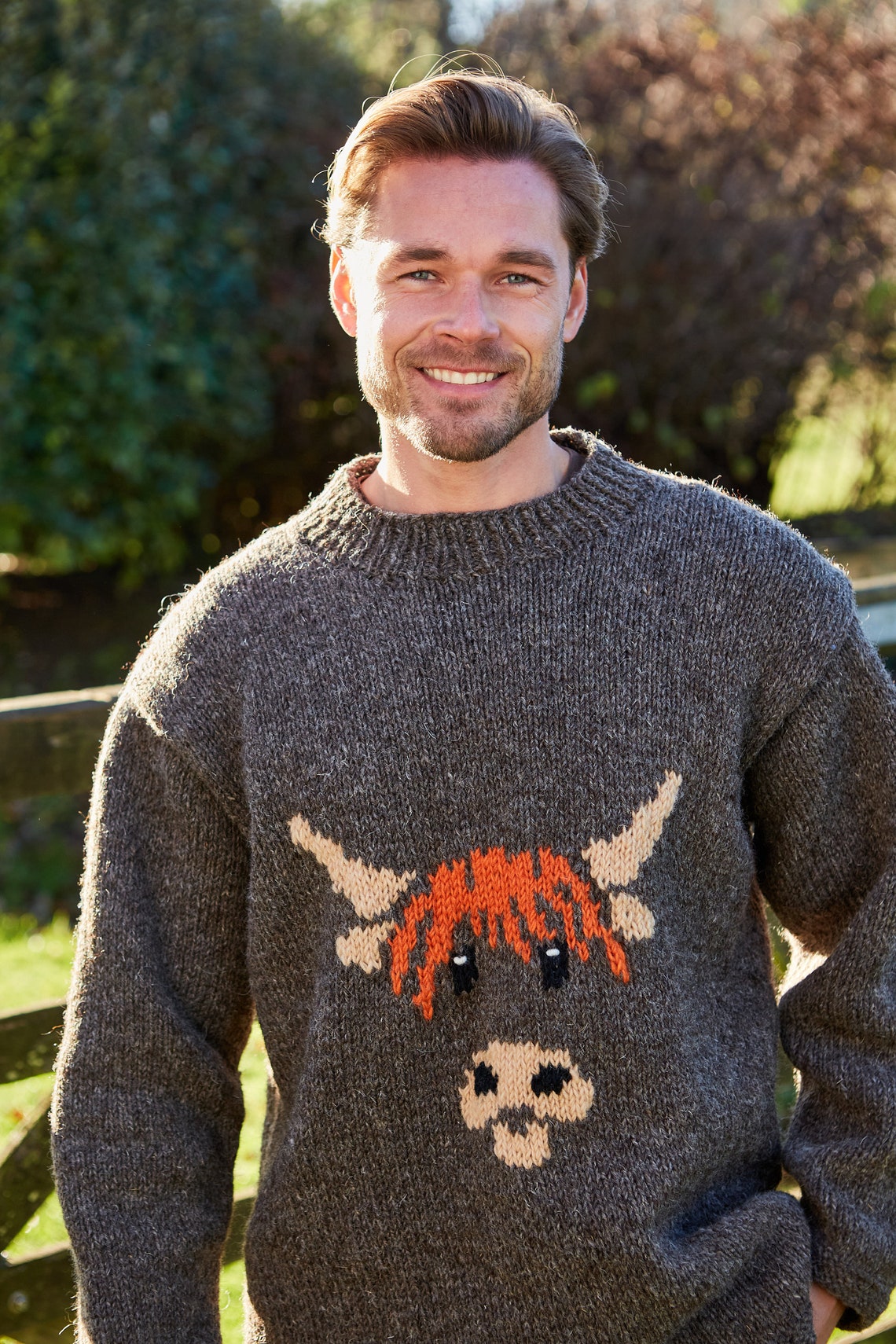 Unisex Highland Cow Sweater - Cow Jumper - Gifts for Cow Lovers ...