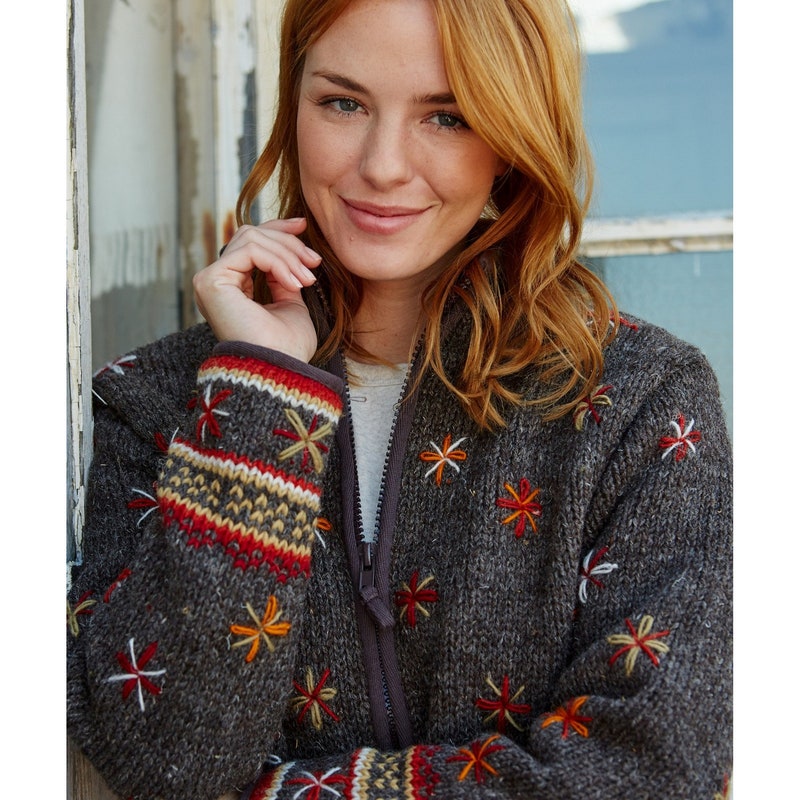 Hand Knit Jacket - Etsy