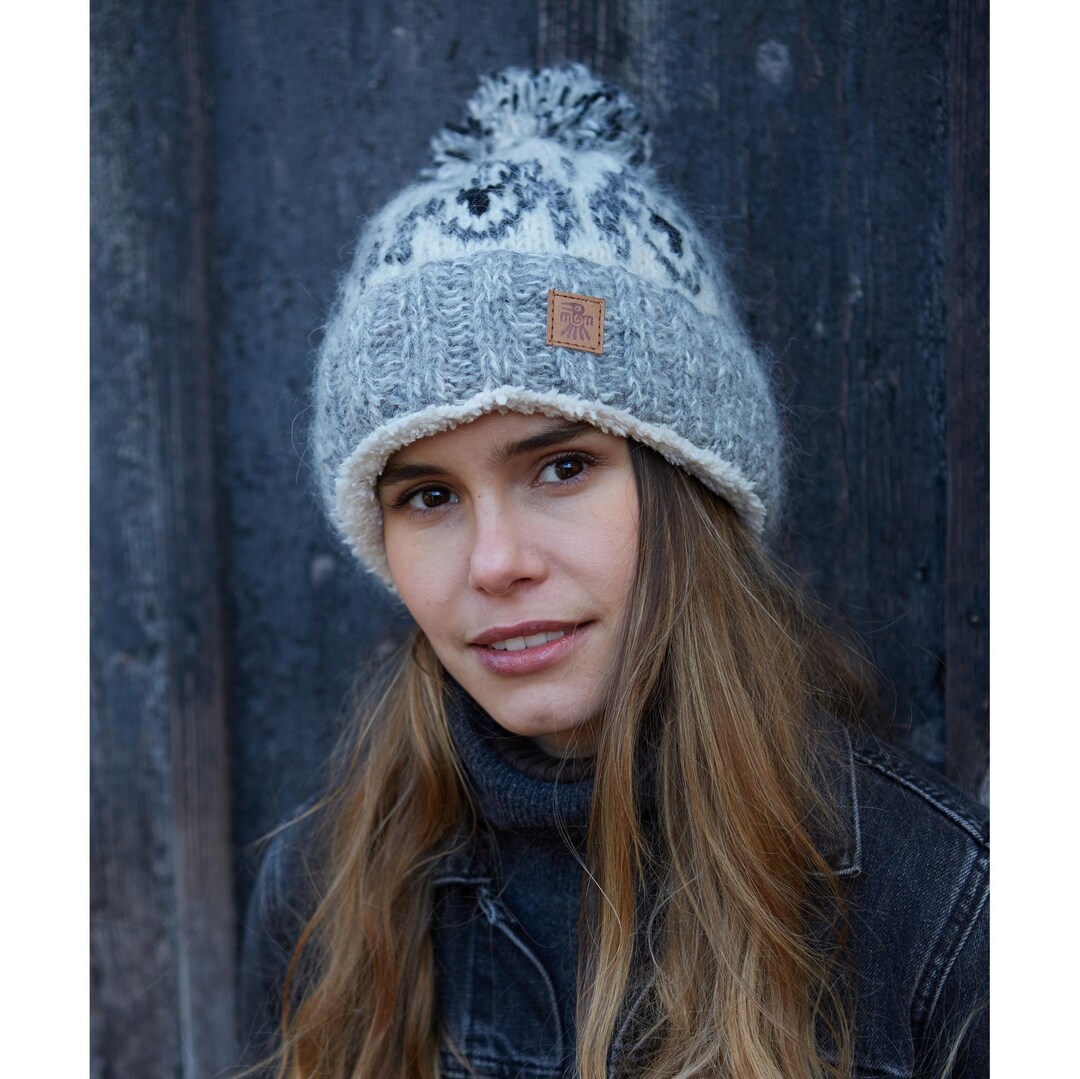 Women's Wool Hat - Hazy Hound Hat - Headband - Fingerless Gloves ...