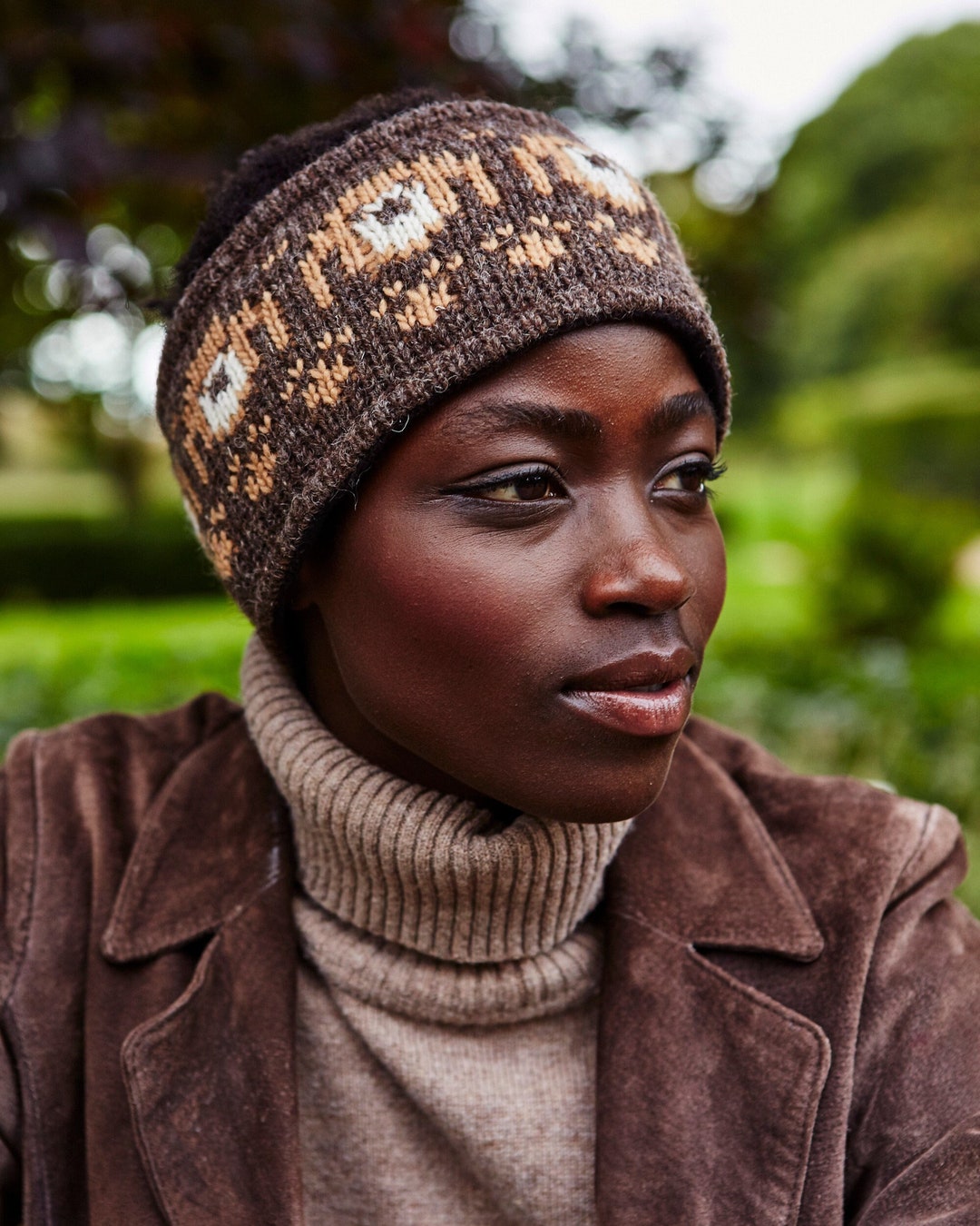 Women's Pooch Hat - Dog Design - Handwarmers - Headband - Bark & Denim ...