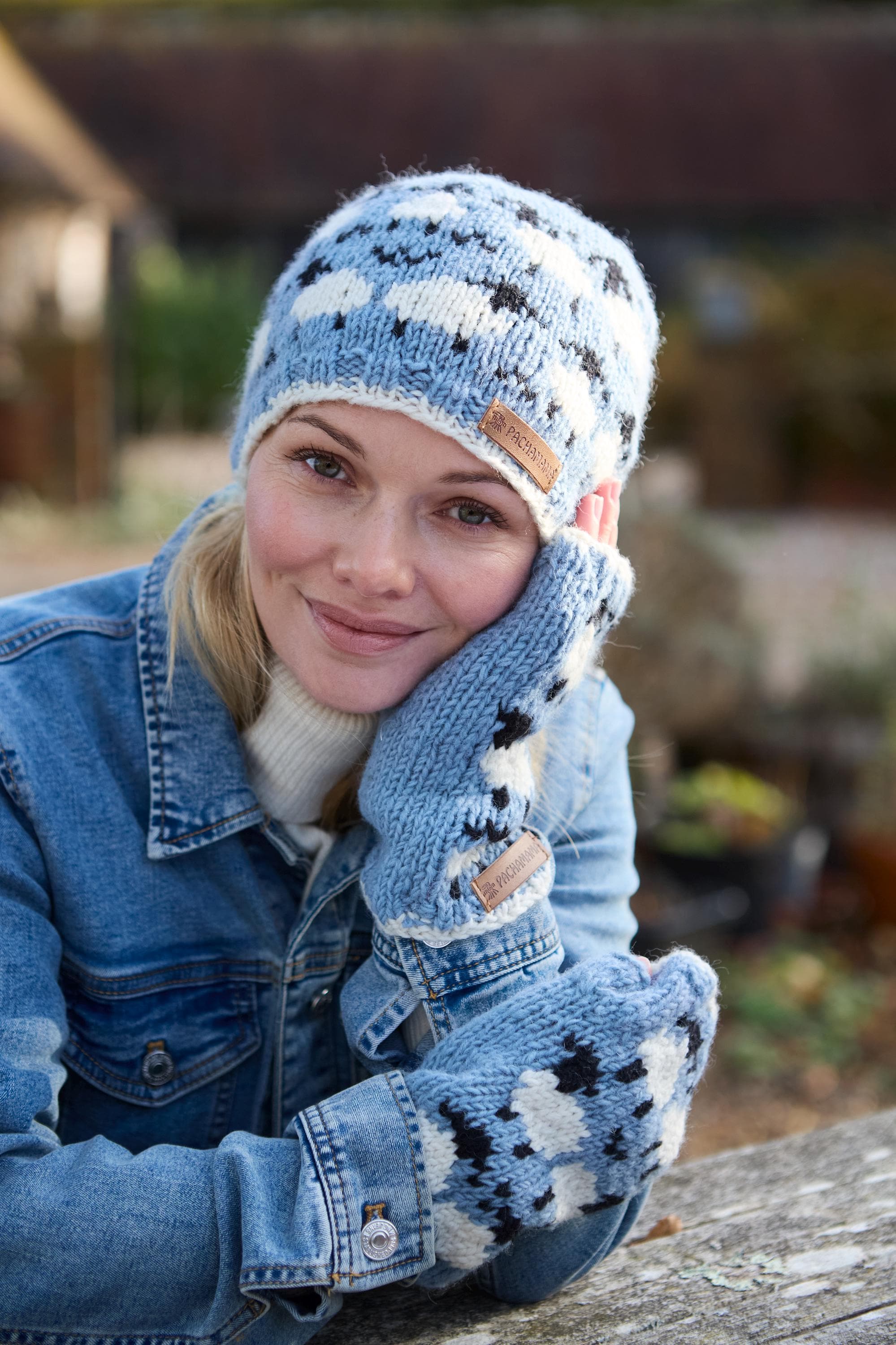Merino Sheep Beanie - Flock of Sheep Collection - Sheep Knit Hat - Lamb ...