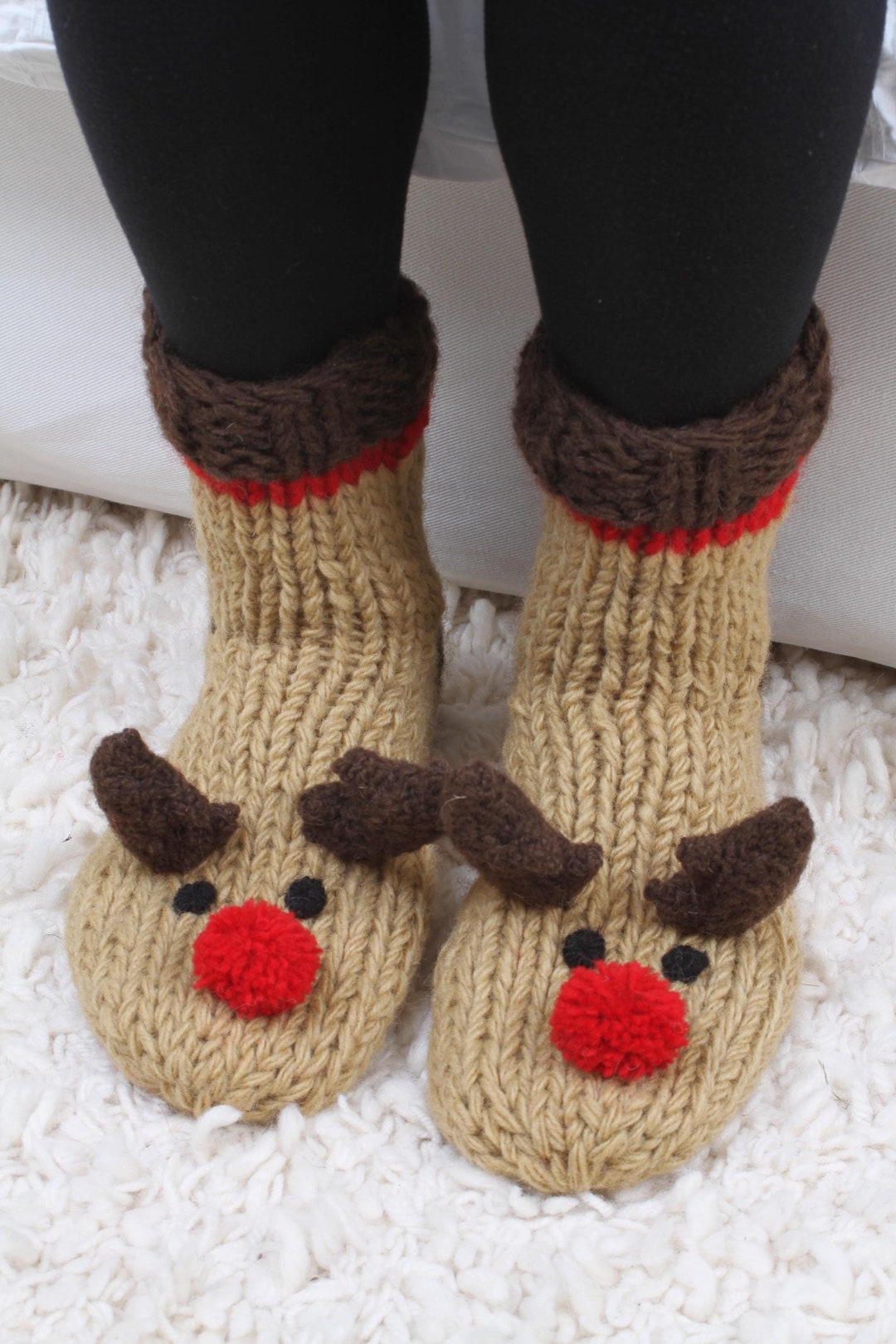 Novelty Christmas Socks - Rudolf Socks - Santa Socks - Snowman Socks ...