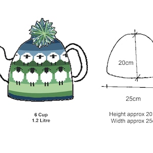 Flock of Herdwick Sheep Tea Cosy - Grey Sheep Tea Cosy - Sheep Tea Pot ...