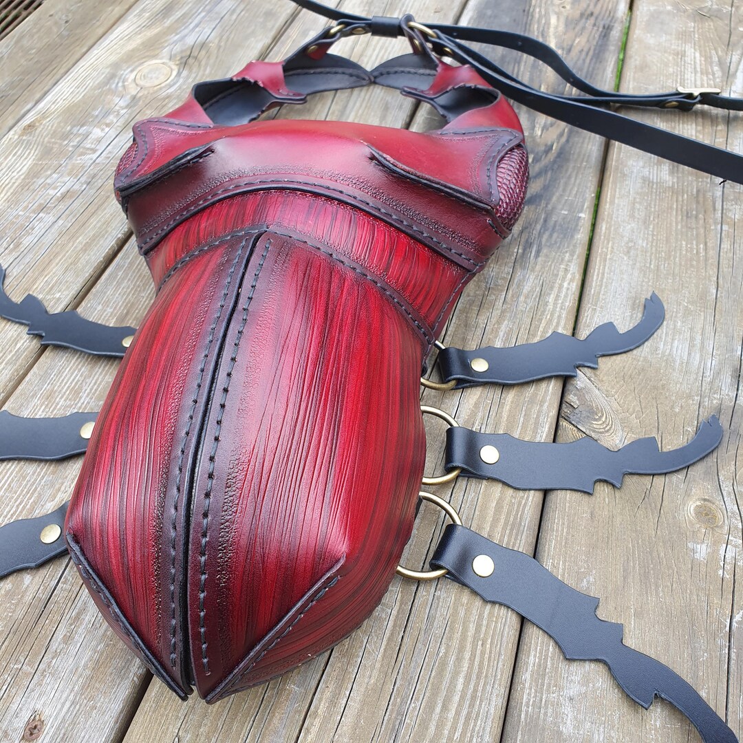 Beetle Bag, Artistic Leather Bag - Etsy