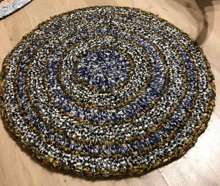 Hand Made Rag Rug - Etsy