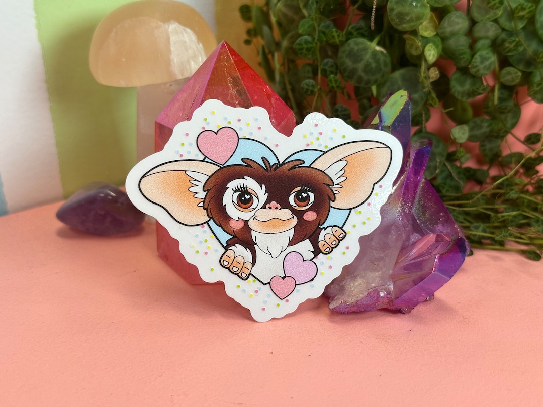Gizmo - Clear Vinyl Sticker - Etsy