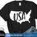 USA Map SVG America Map SVG Usa State Svg America Svg - Etsy