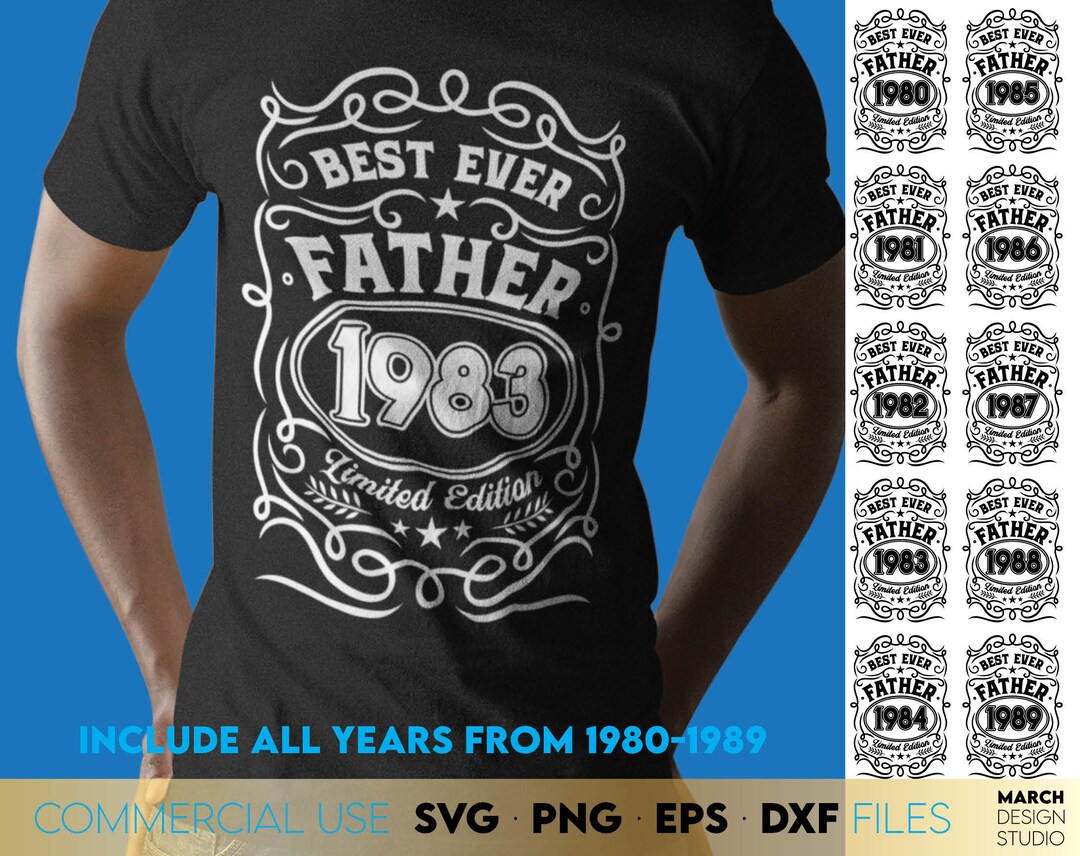 1980s Numbers PNG Bundle Retro 80s Clipart for Sublimation Shirts Mugs ...
