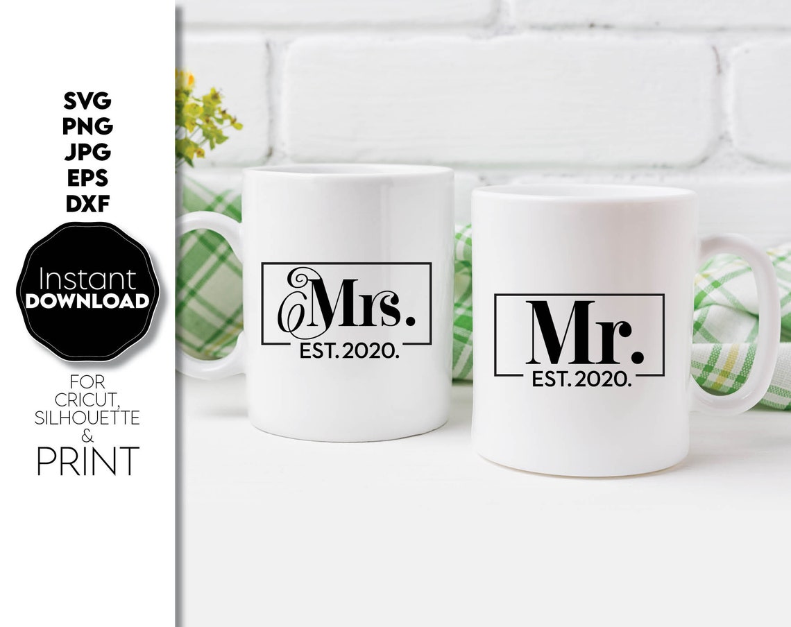 Mr and Mrs Sign Svg Mr and Mrs Shirt Svg Png Wedding - Etsy