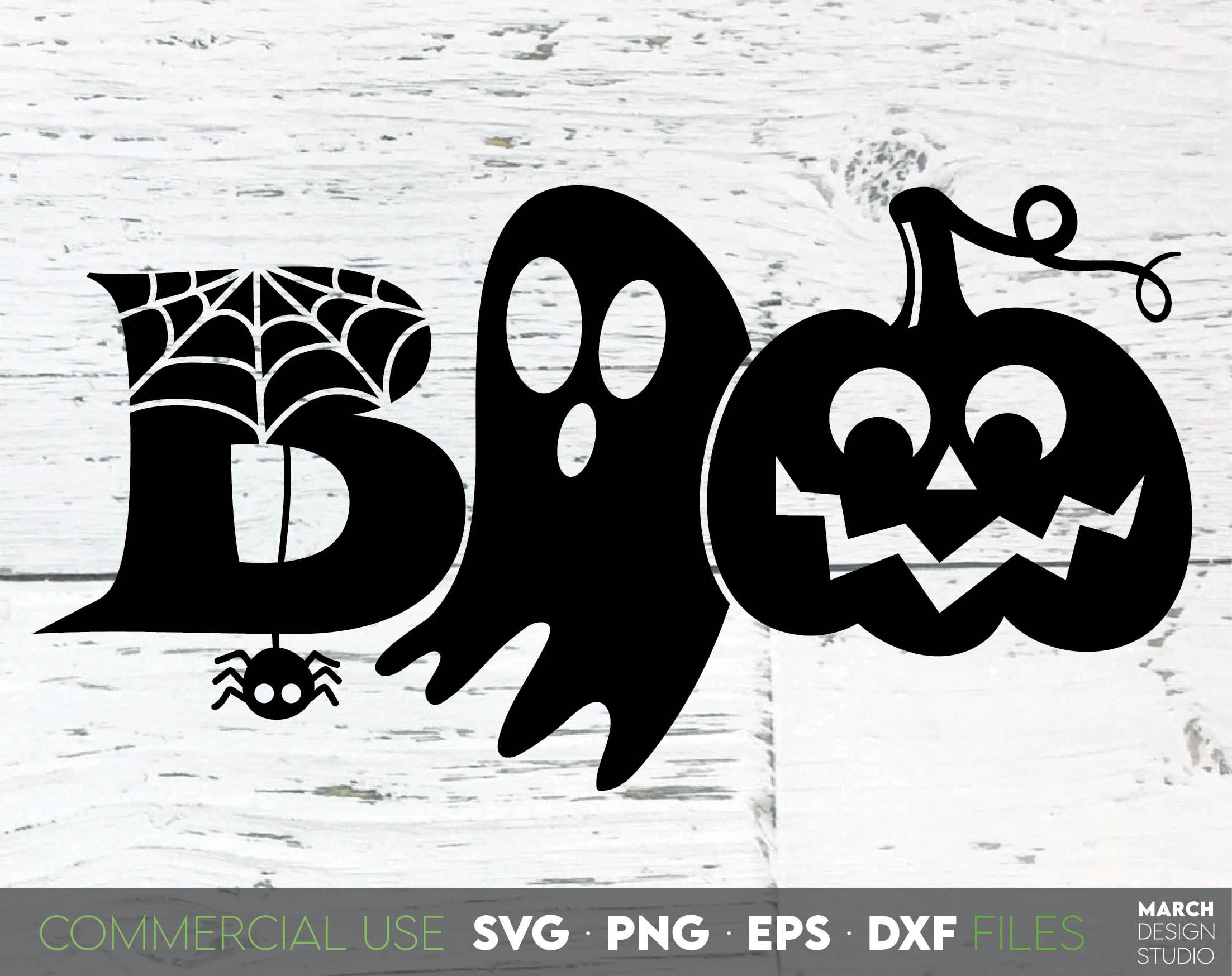 Boo SVG Halloween SVG ghost SVG Spooky Svg Pumpkin Svg - Etsy