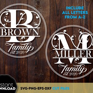 Last Name Signs - Etsy