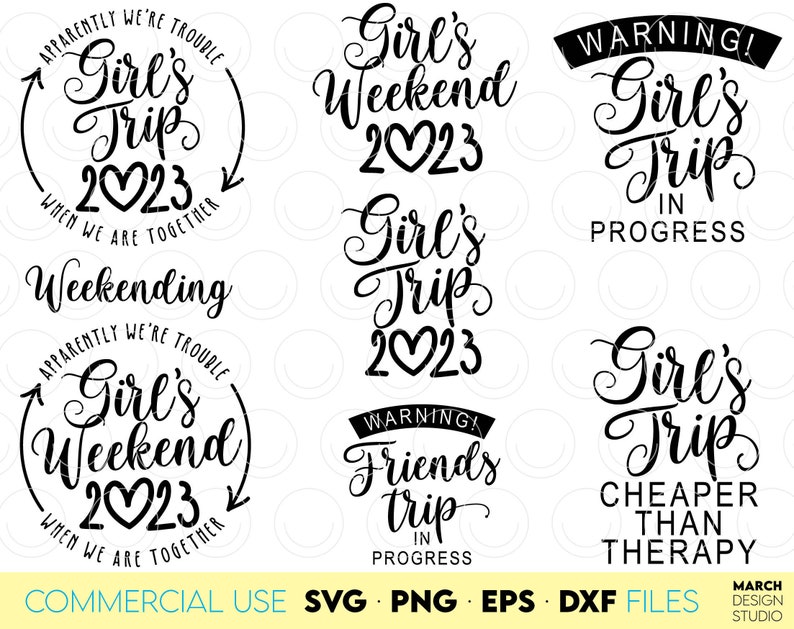 Girls Trip SVG Girls Trip Shirts SVG Girls Trip Party SVG - Etsy