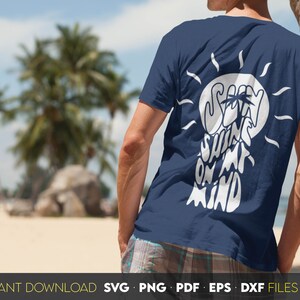 Sunshine on My Mind Svg / Summer Vibes Svg / Summer Sublimation Clipart ...