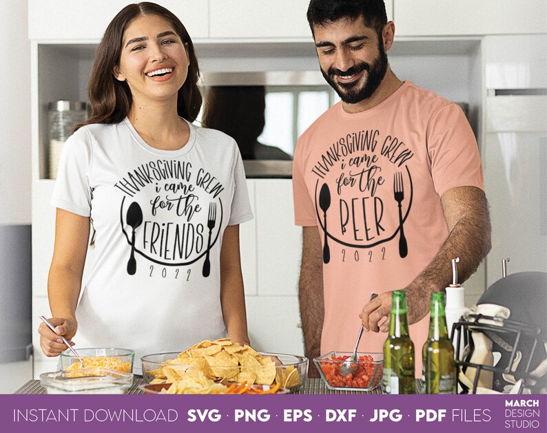 Thanksgiving Cooking Squad SVG Bundle Funny Thanksgiving SVG - Etsy