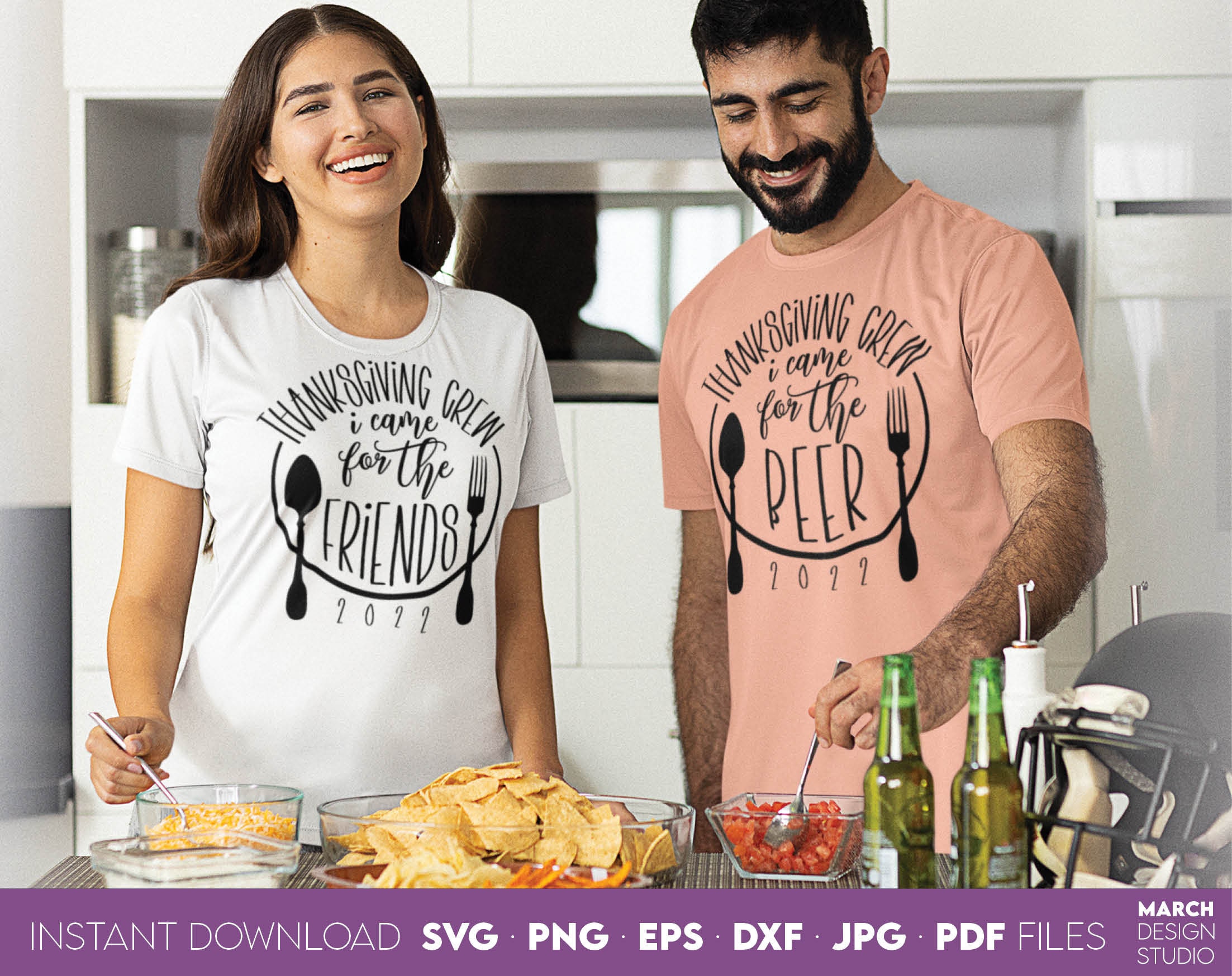 Thanksgiving Cooking Squad SVG Bundle Funny Thanksgiving SVG - Etsy