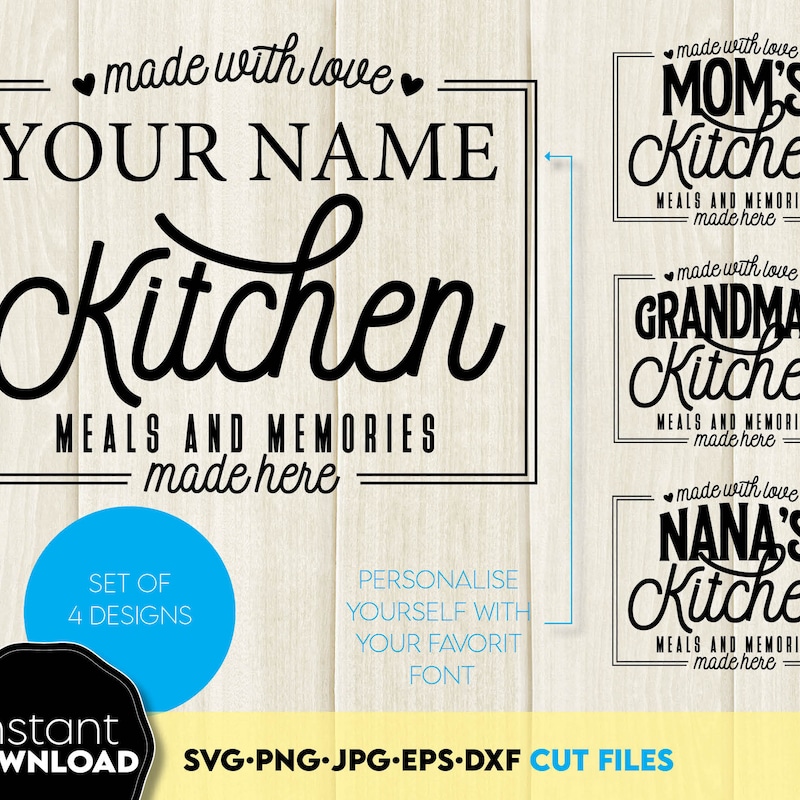 Kitchen Svg - Etsy