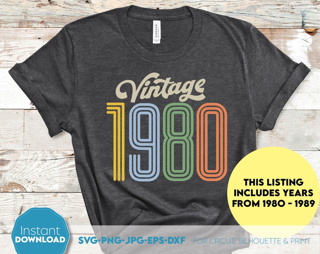Vintage Shirt Svg | Aged to Perfection Png | Vintage Classic Birthday ...