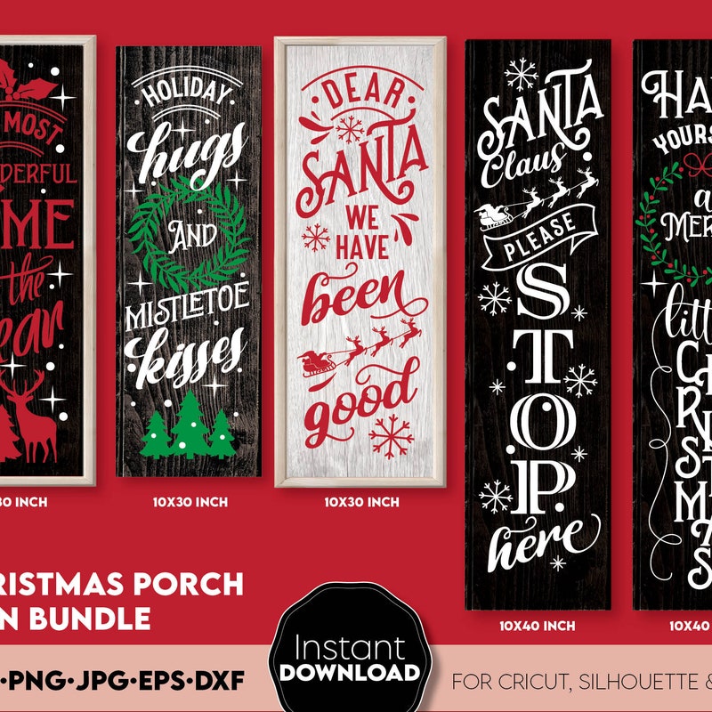 Christmas Signs - Etsy
