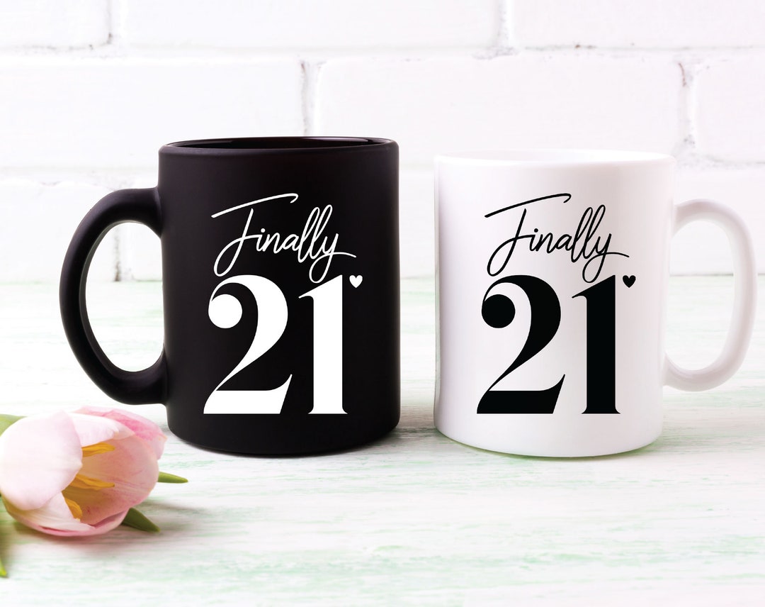 21st Birthday Shirt SVG Finally 21 PNG Gift for 21st Birthday Girl SVG ...