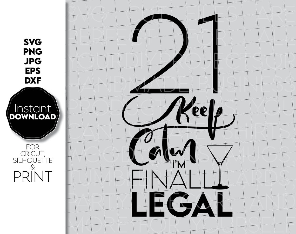 21st Birthday Svg 21 Birthday Svg Twenty First Birthday Svg | Etsy