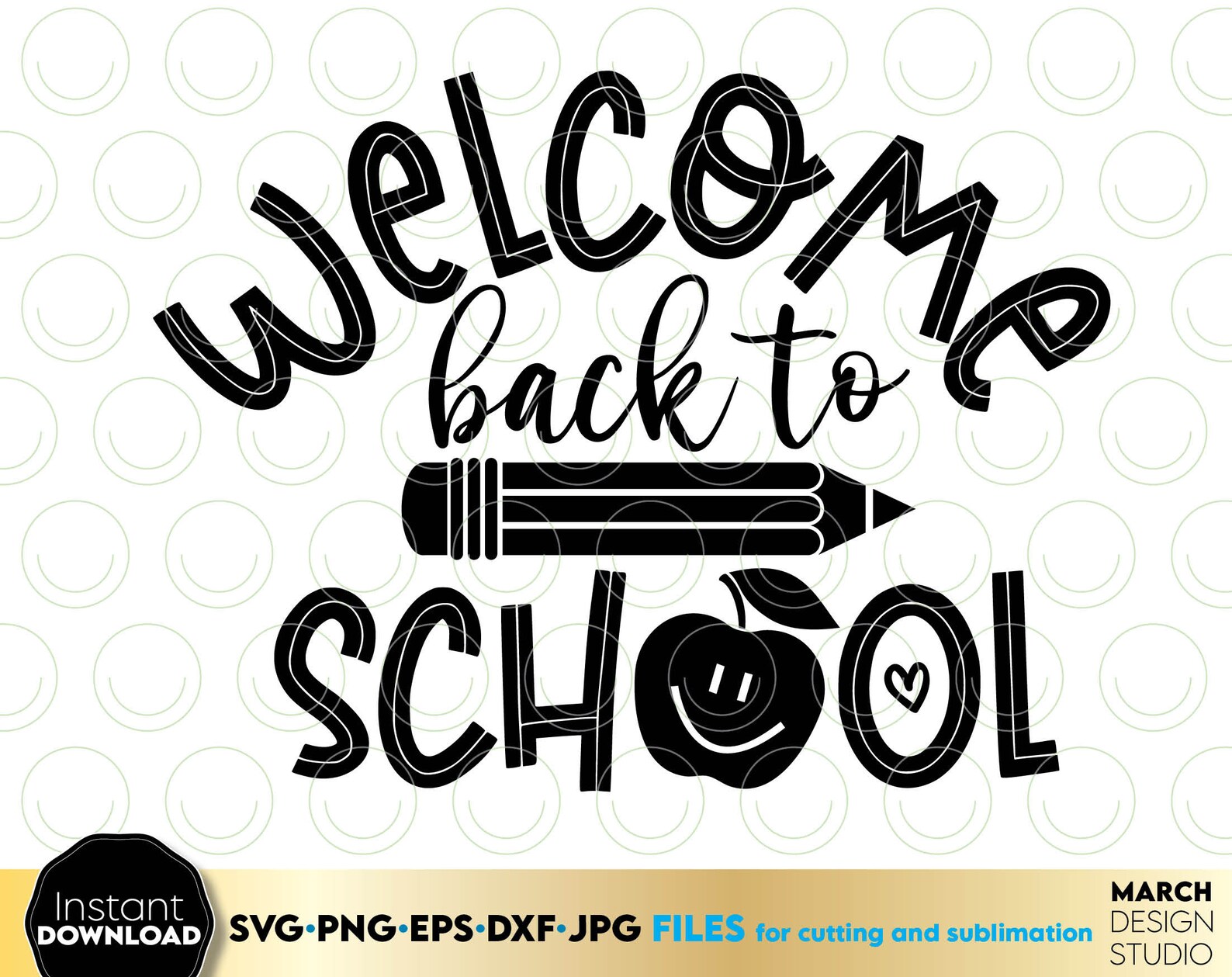 Welcome Back to School Svg Png Back to School Svg Cut Files - Etsy