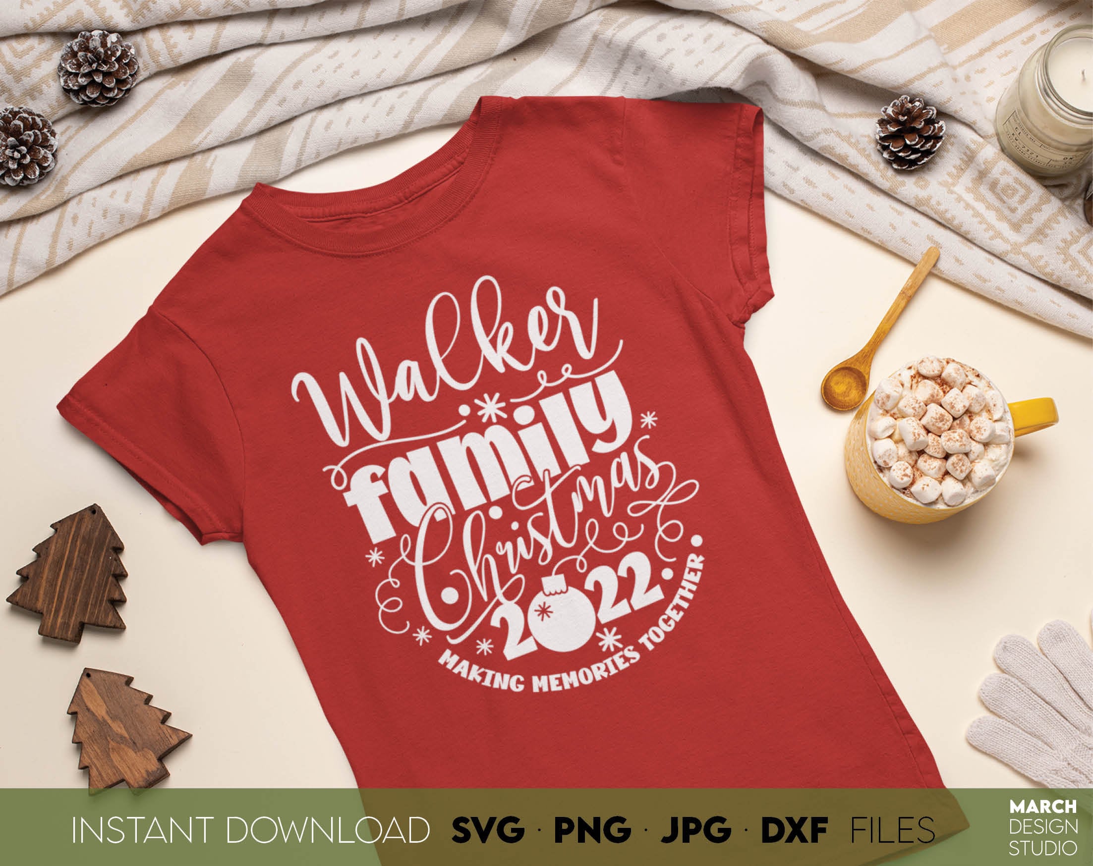 Family Christmas SVG Family Christmas Shirts SVG Make - Etsy