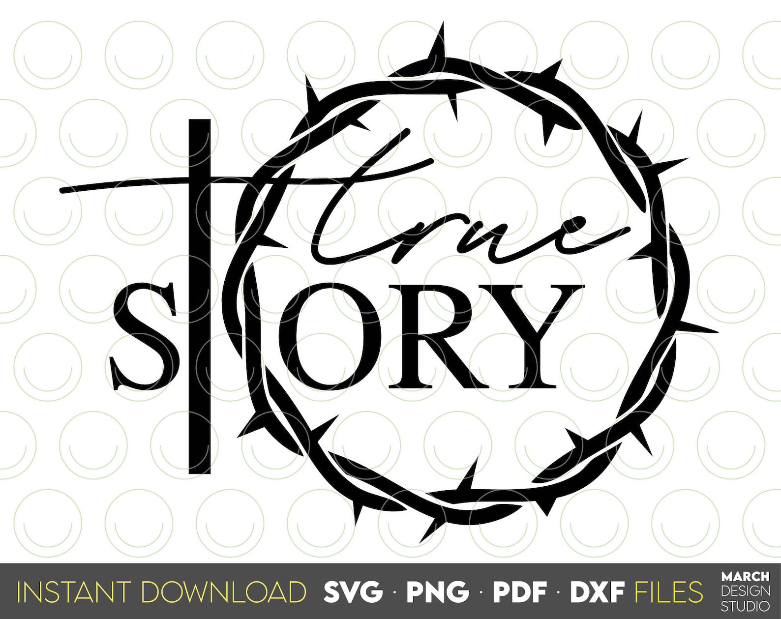 True Story Svg Png Dxf Pdf Religious Svg Inspirational - Etsy