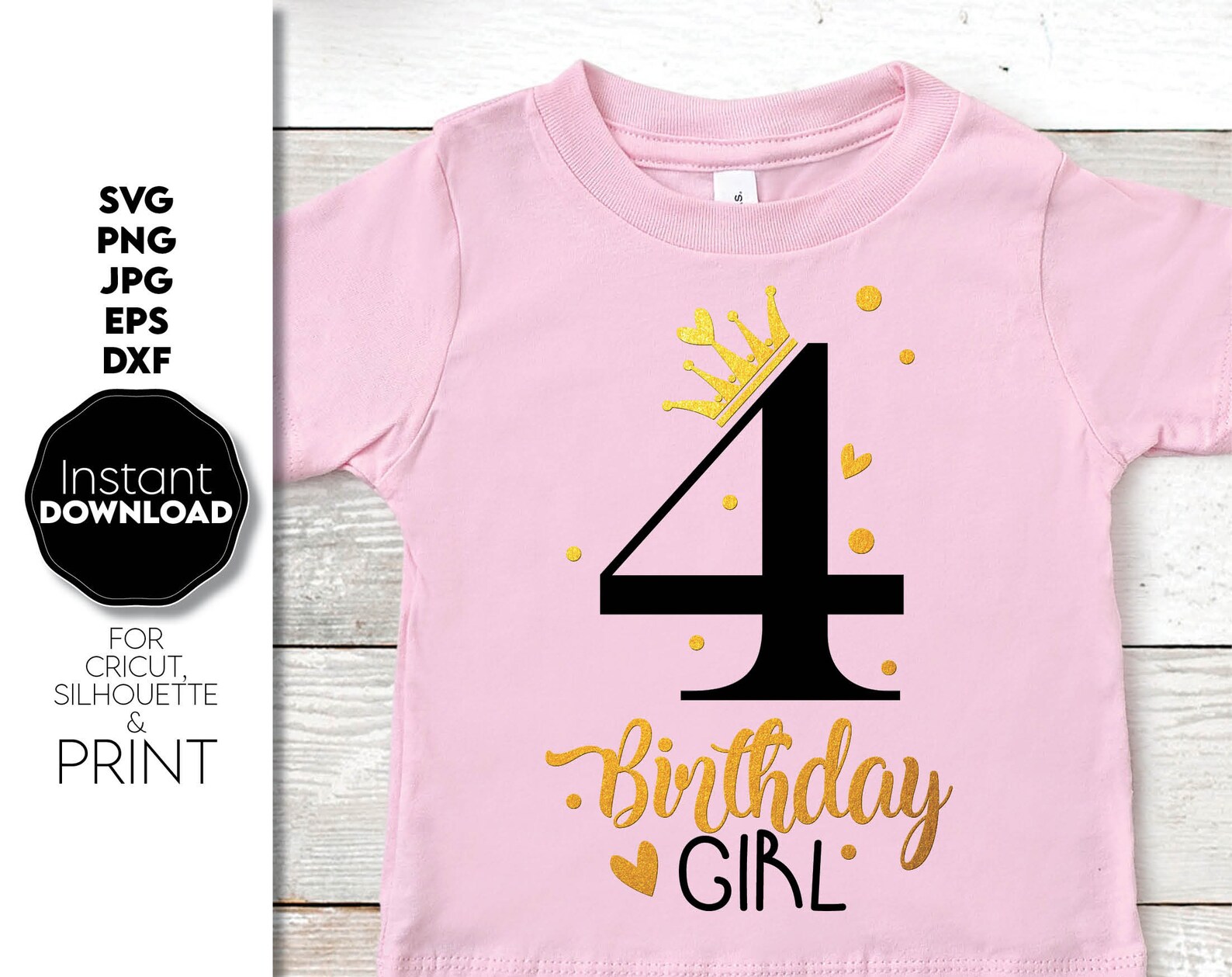 Birthday Girl Numbers SVG Bundle Birthday Girl Crown SVG - Etsy