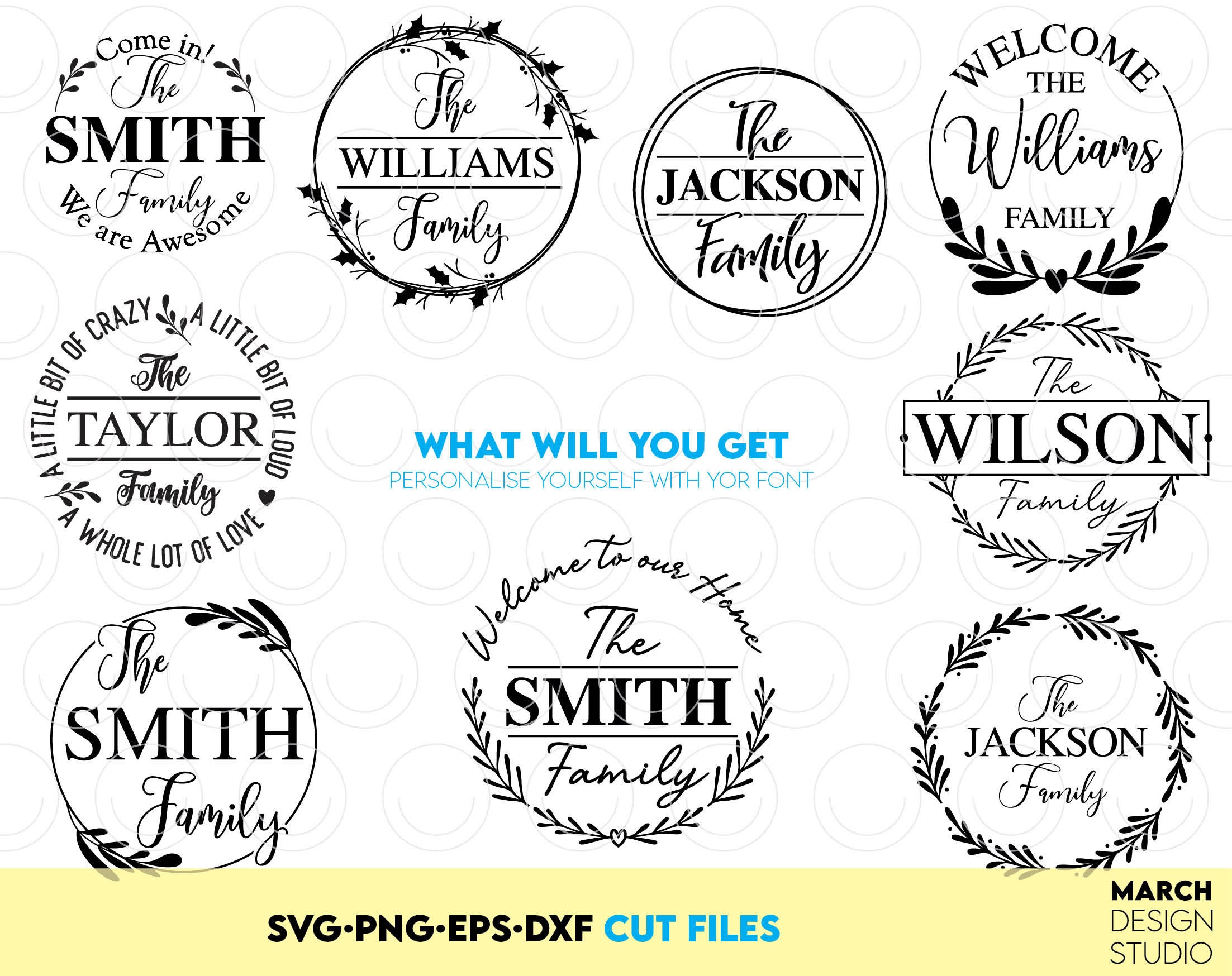 Monogram Bundle SVG Split Monogram SVG Split Monogram - Etsy Canada