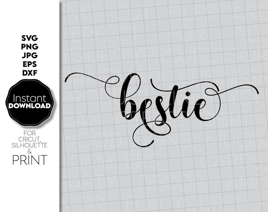 Bestie Shirt Svg, Bestie Squad Svg, Best Friends Svg, Friendship Shirts ...