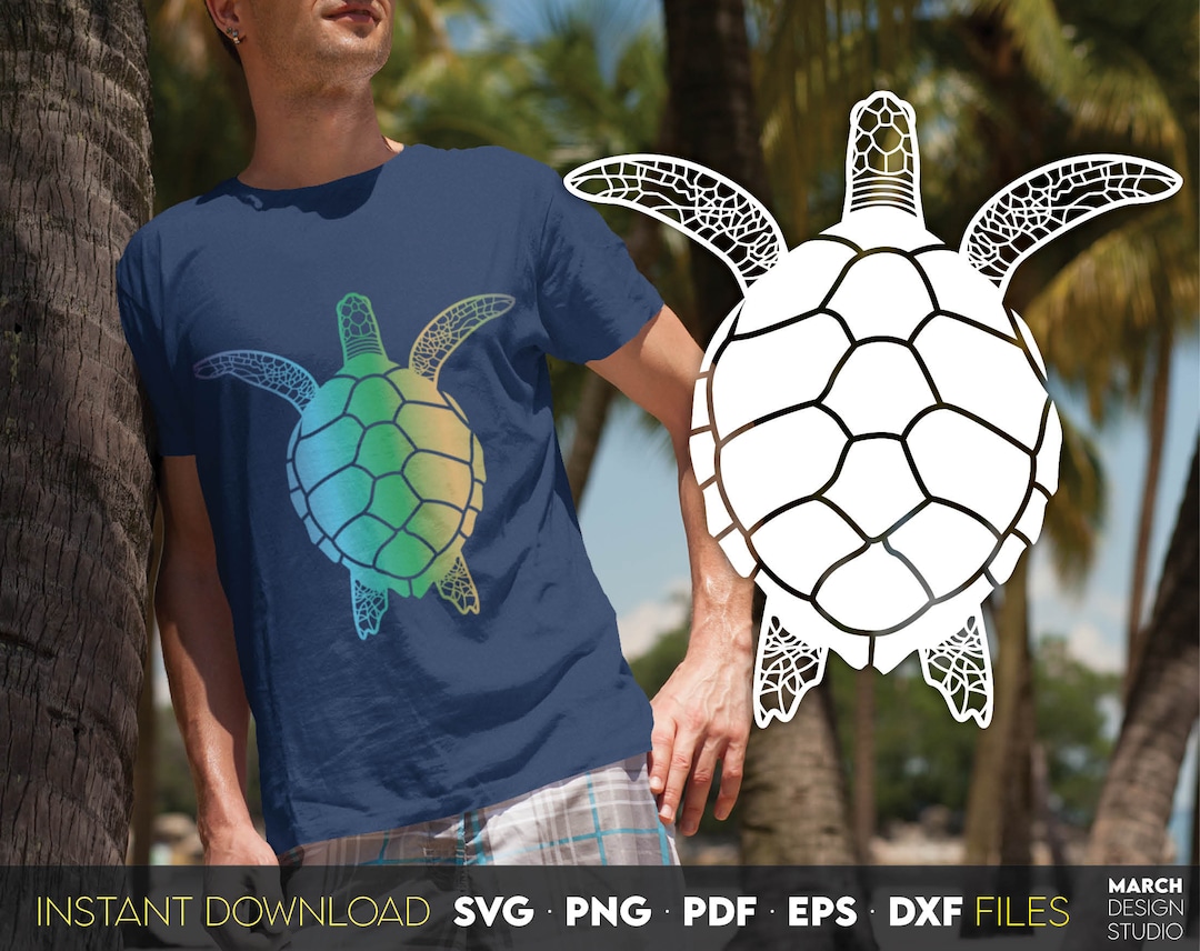 Sea Turtle Svg - Etsy