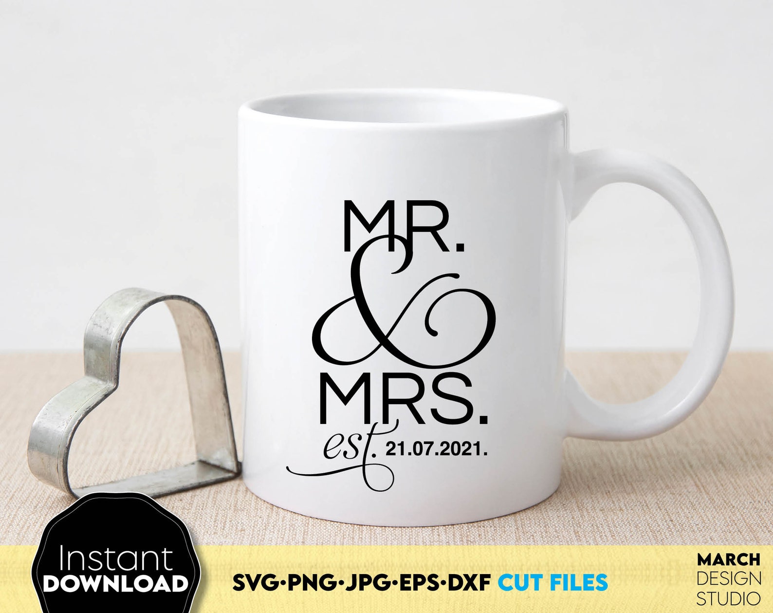 Mr and Mrs SVG Mr and Mrs Shirts SVG Mr & Mrs SVG Wedding - Etsy