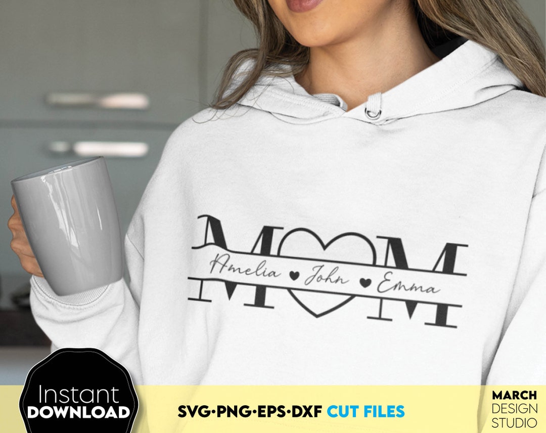 Split Mom Svg | Mom Split Svg | Split Mom | Mama Svg | Mama Split ...