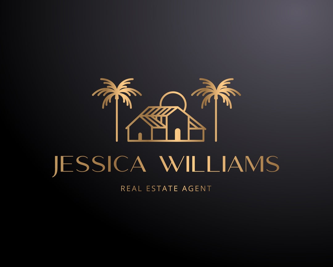 Real Estate Agent Logo, Logo Design Custom for Business, Realtor Logo ...