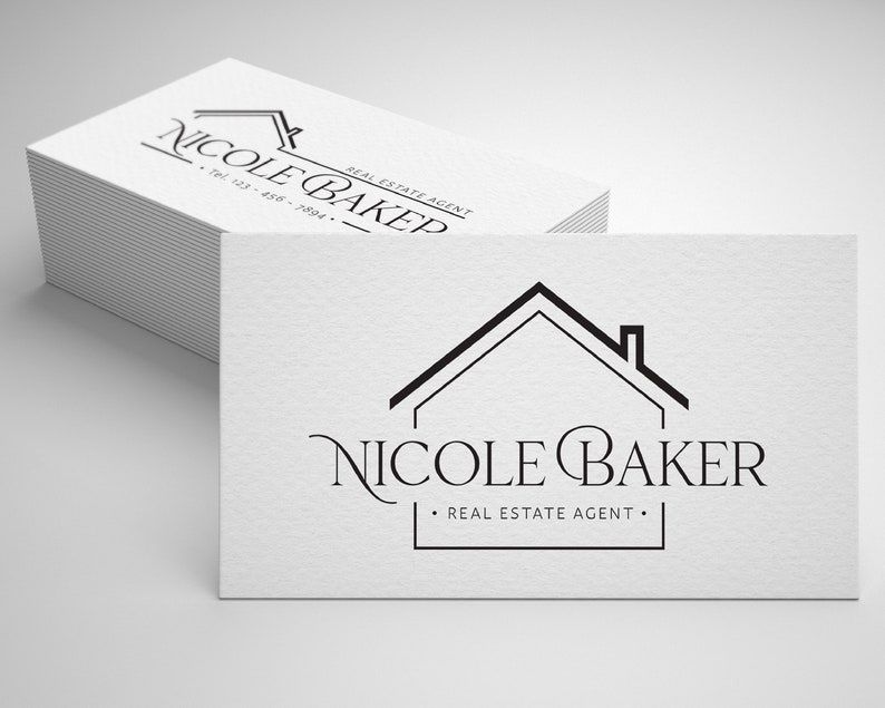 REAL ESTATE LOGO Branding Kit Realtor Logo Circle Logo - Etsy