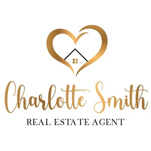 Real Estate HEART LOGO Design - Real Estate Logo - Signature Logo ...